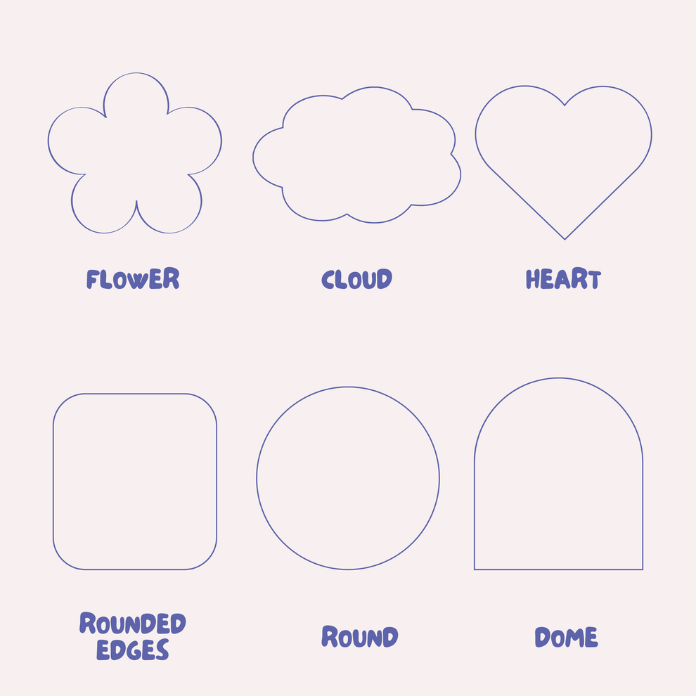 Custom Shape Cut Cards – Ingrained Prints