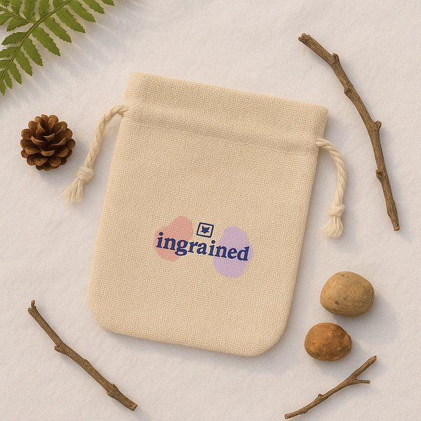 Cotton Drawstring Bags - Custom Multicolour Print – Ingrained Prints