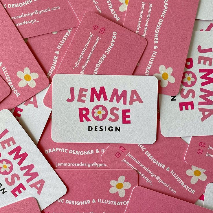 Rounded Edge Cards – Ingrained Prints